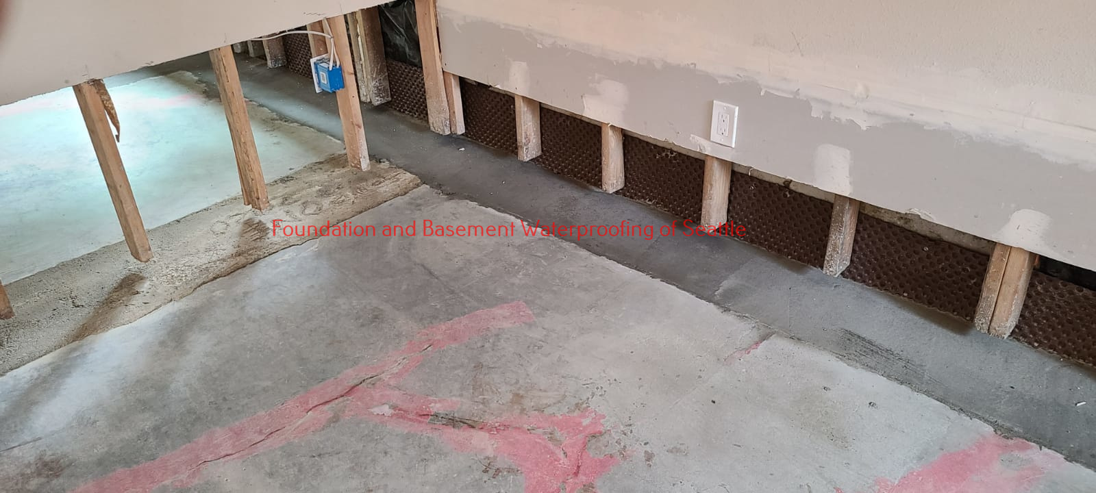 Basement Waterproofing Seattle WA Portfolio | Pics Inside